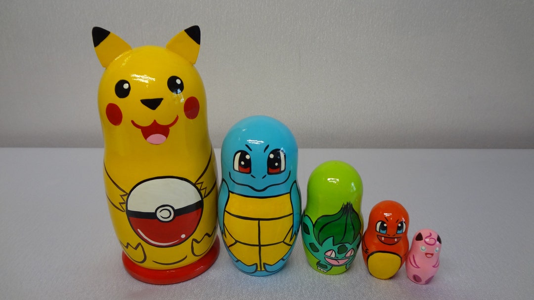 Matryoshka Dolls: Pikachu #2 - Etsy