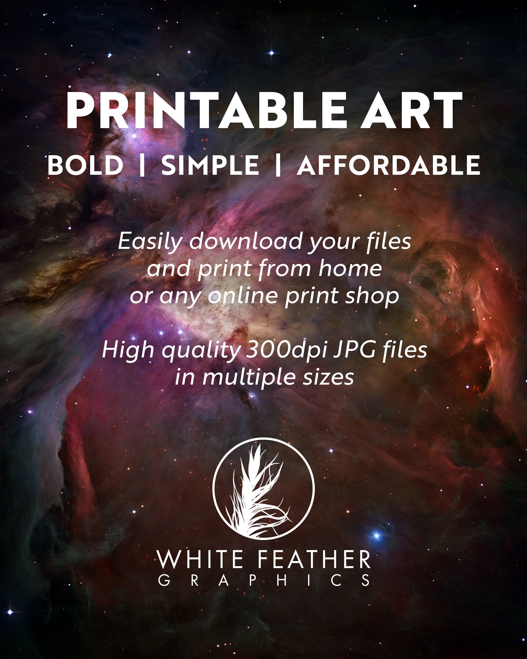 Semicolon, Motivational Poster, Printable Wall Art, Inspirational Art ...