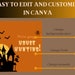 Halloween Realtor Instagram Post Templates Thanksgiving Realtor Social ...