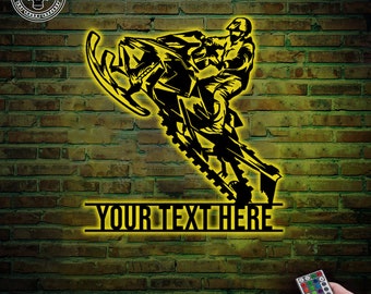 Custom Metal Snowmobile Sign - Etsy