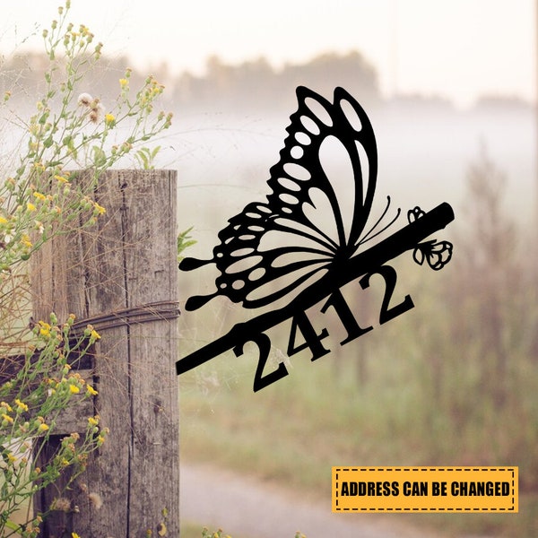 Butterfly Metal - Etsy