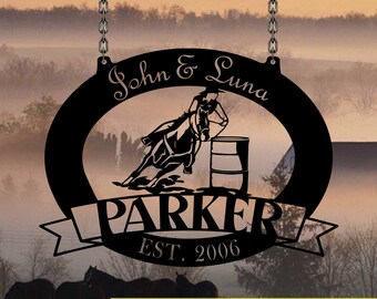 Metal Racing Horse - Etsy