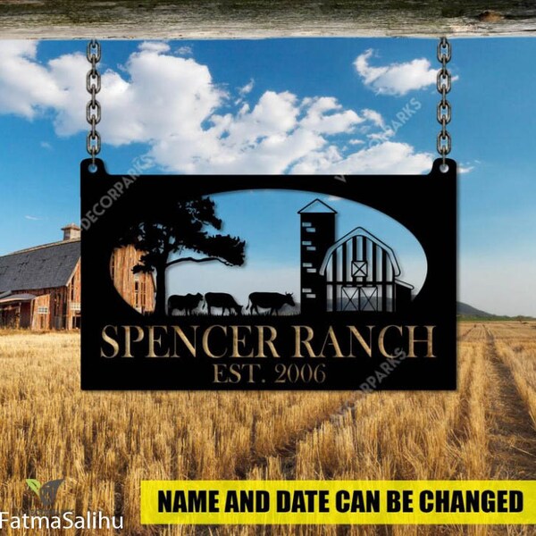 Metal Black Angus Sign - Etsy