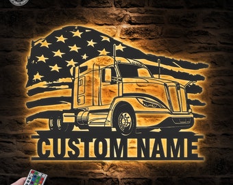 Custom Semi Sign - Etsy