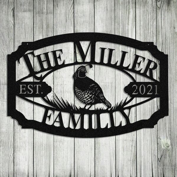 Custom Pheasant Metal Sign - Etsy