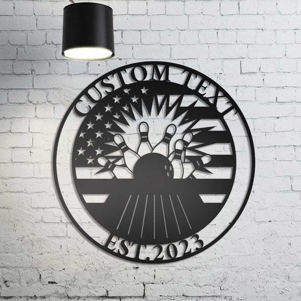 Bowling Alley Sign - Etsy