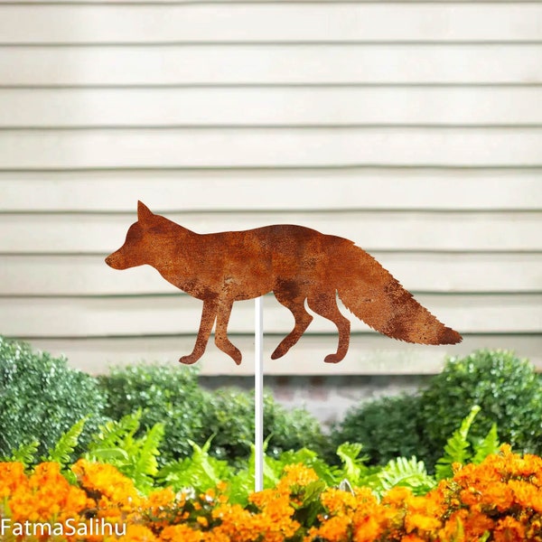 Fox Yard Art - Etsy