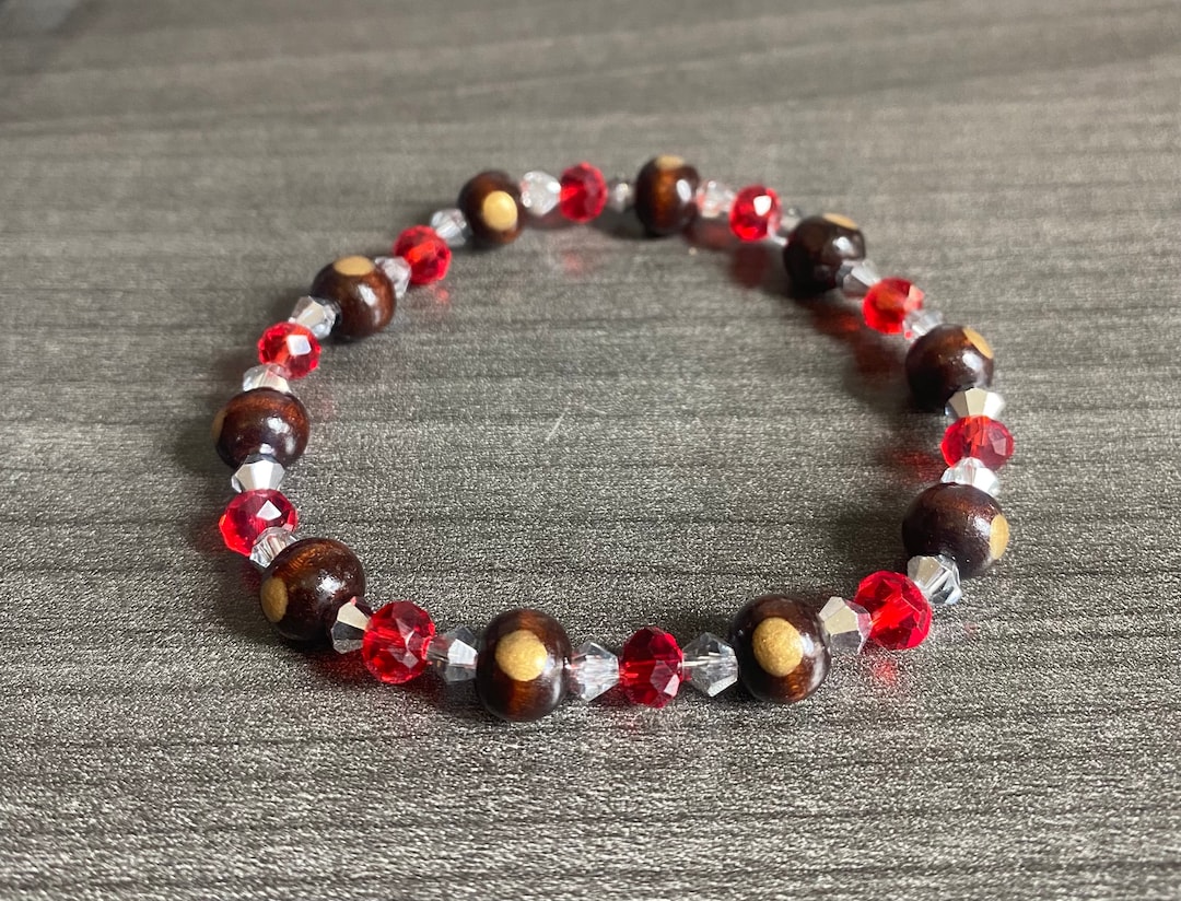 Ohio State Bracelet, Buckeyes Bracelet, Ohio State Fan Gift, Buckeye ...