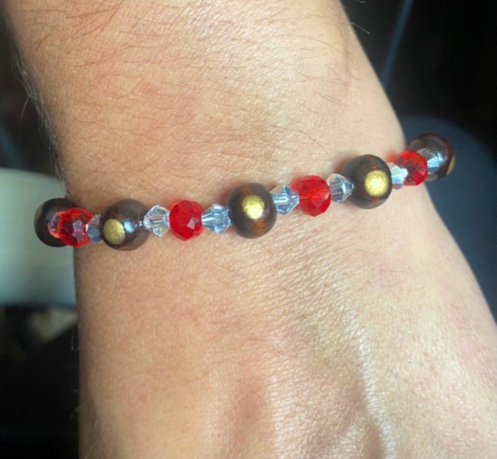 Ohio State Bracelet, Buckeyes Bracelet, Ohio State Fan Gift, Buckeye ...