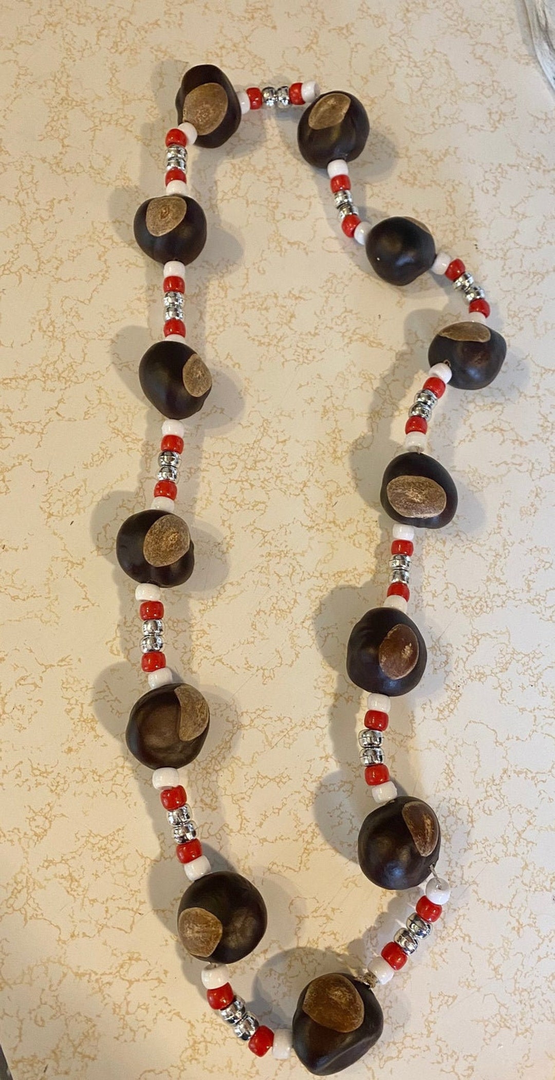 Buckeyes Necklace, Real Buckeye Necklace, Buckeye Fan Gift, Ohio State ...