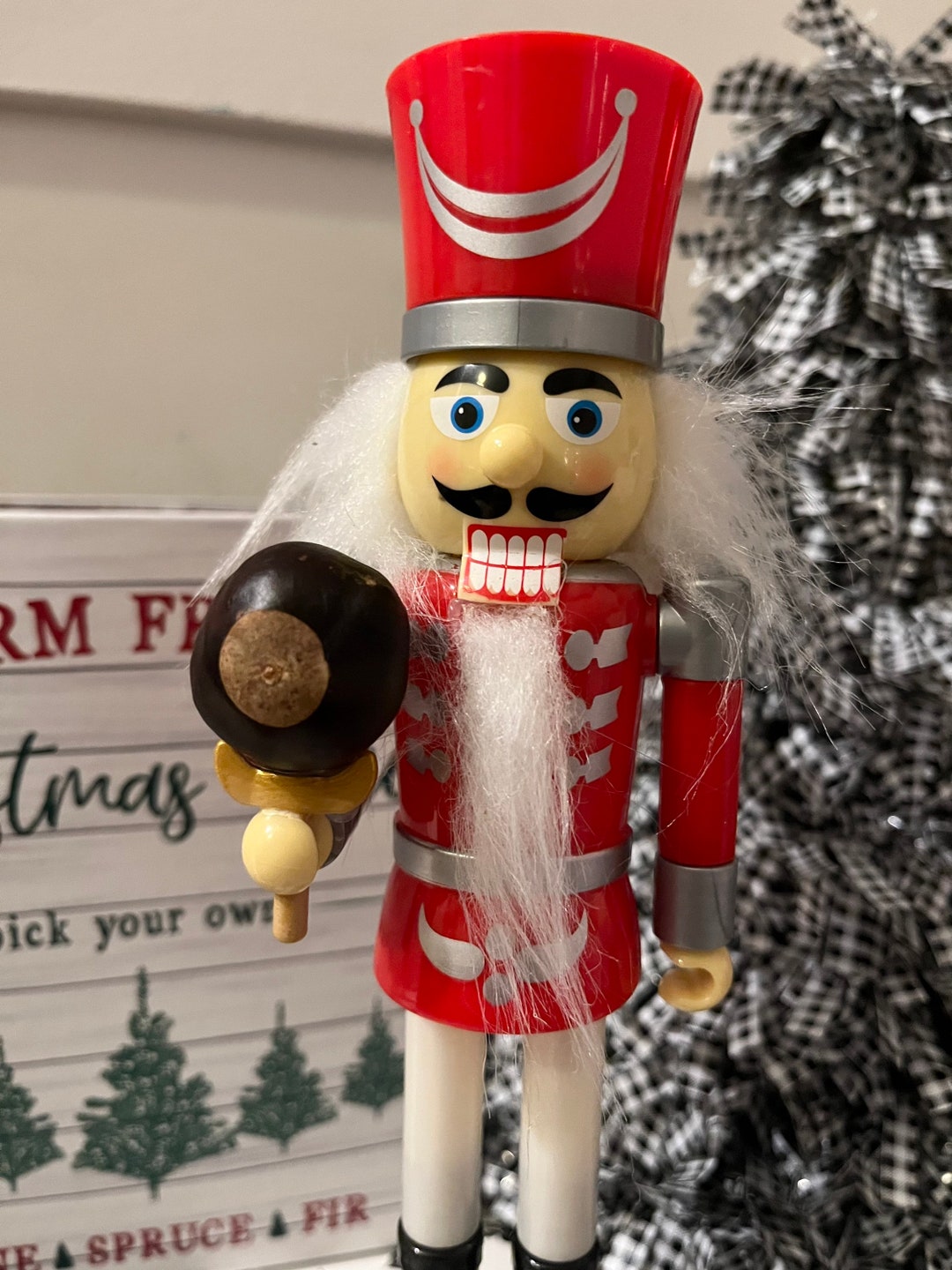 Buckeye Nutcracker Ohio State Christmas Decor Buckeyes Fan - Etsy