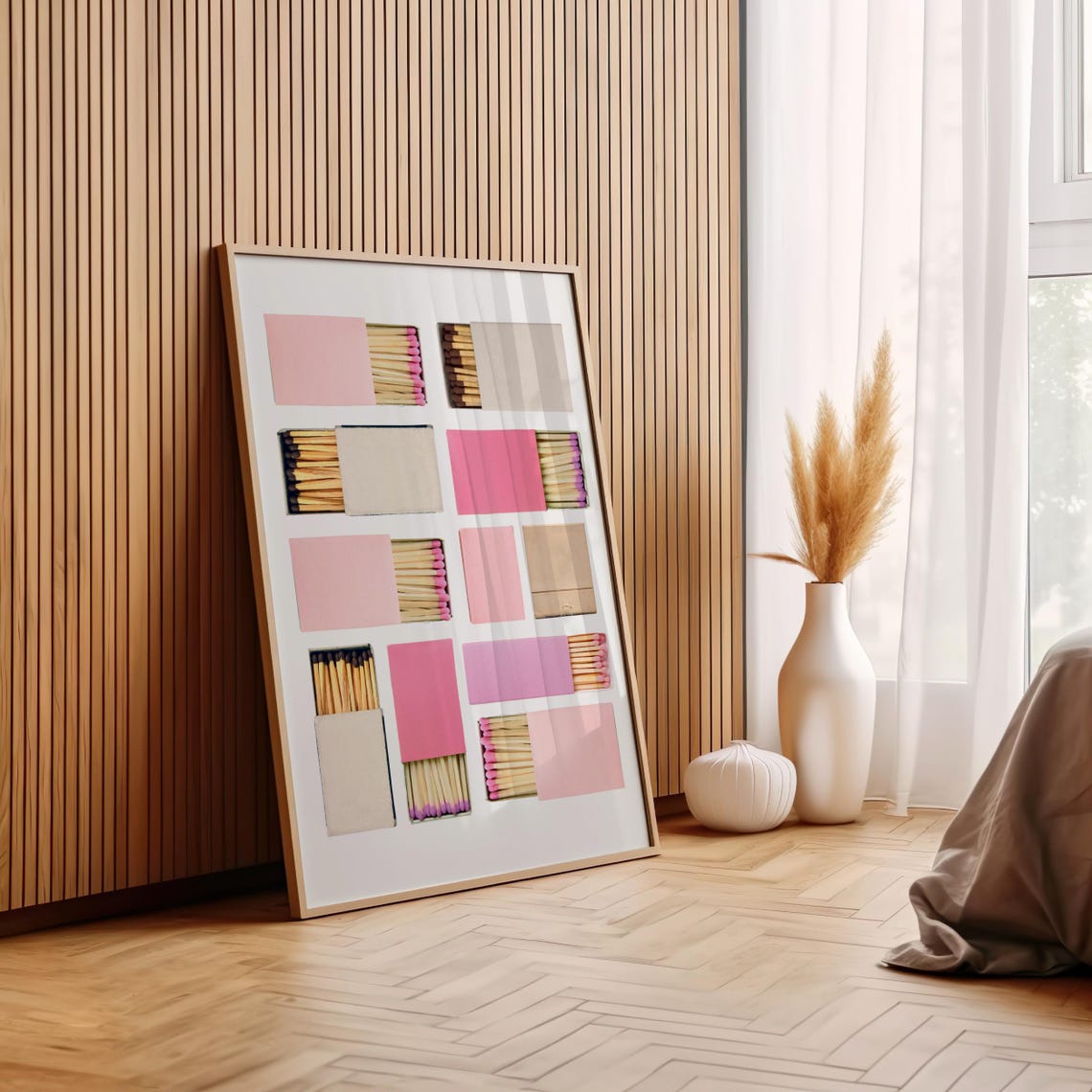 Pink Matchbook Art Print: Girly Matchbox Template (digital Download) - Etsy