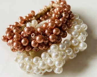 Pearl Scrunchie | Etsy