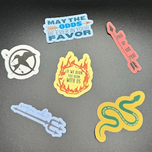 Hunger Games Sticker Pack - Etsy
