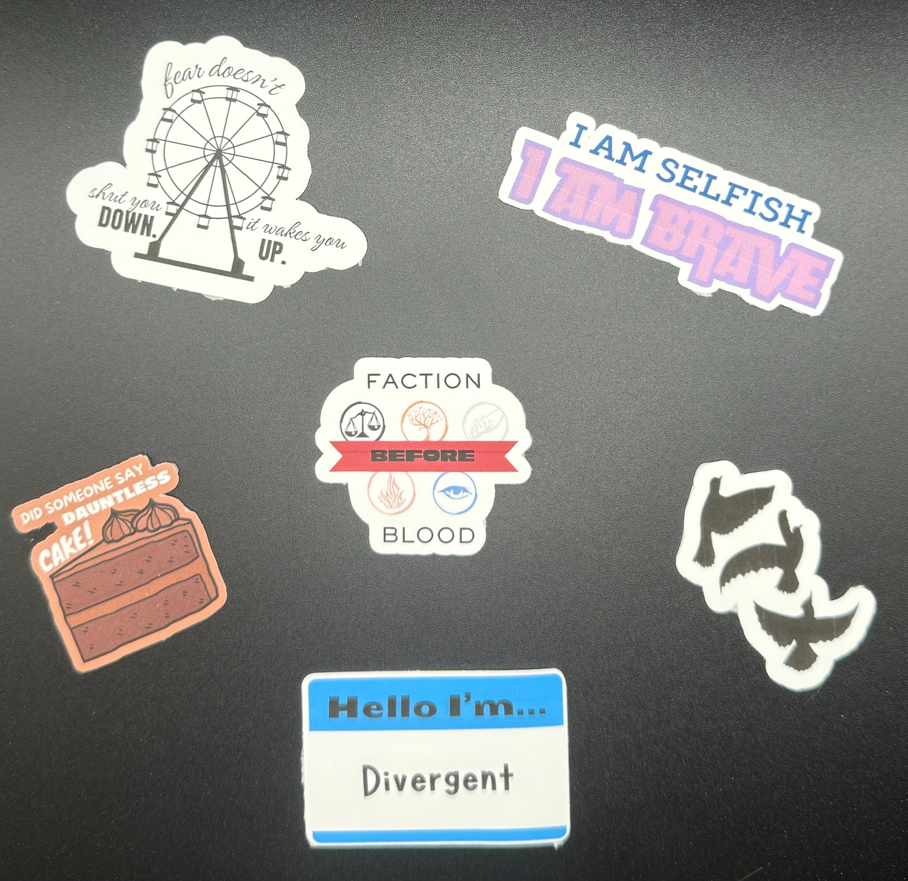 Divergent Sticker Pack - Etsy