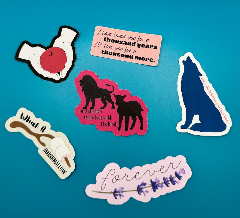 Twilight Movie Sticker Pack - Etsy
