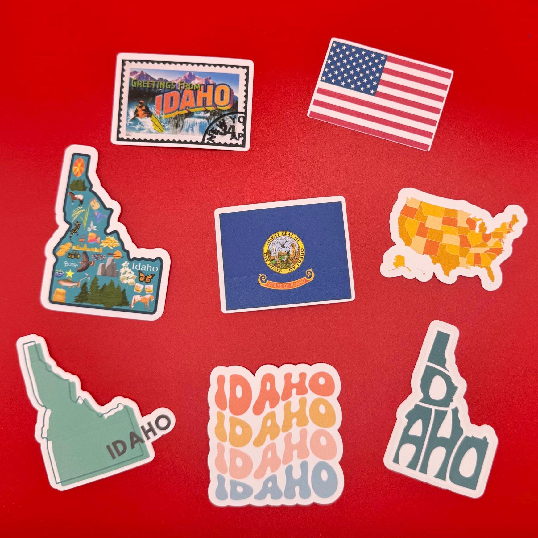 Idaho State Sticker Pack - Etsy