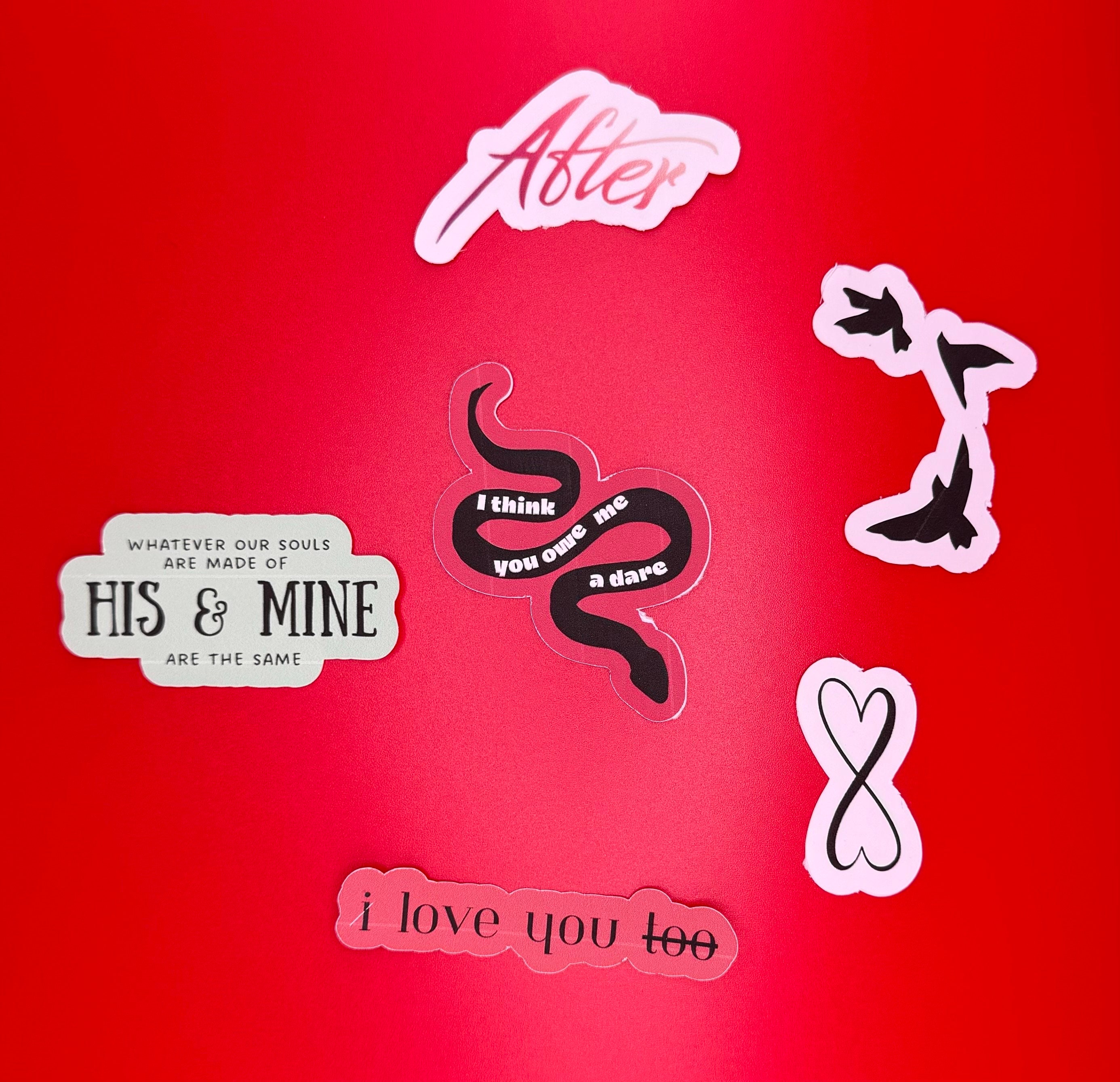 After Sticker Pack - Etsy