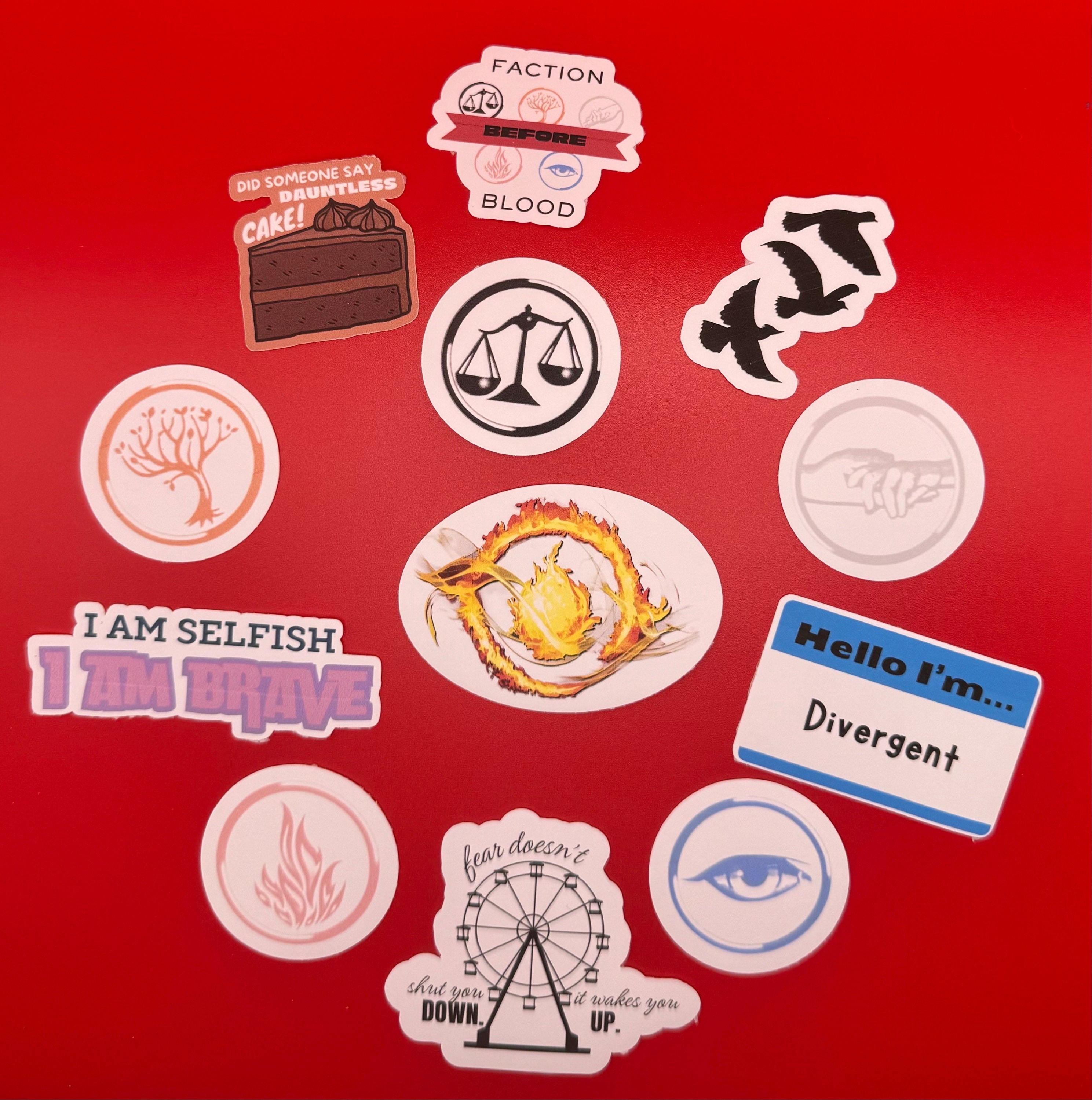 Divergent Sticker Pack - Etsy