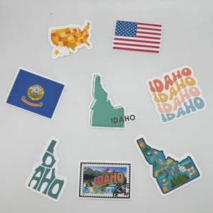 Idaho State Sticker Pack - Etsy