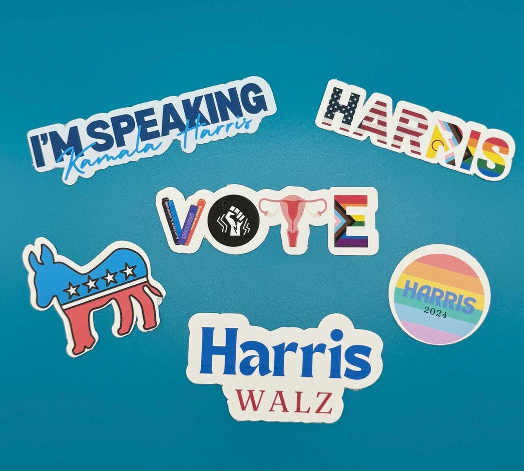 Harris for President Sticker Pack - Etsy