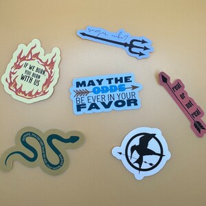 Hunger Games Sticker Pack - Etsy