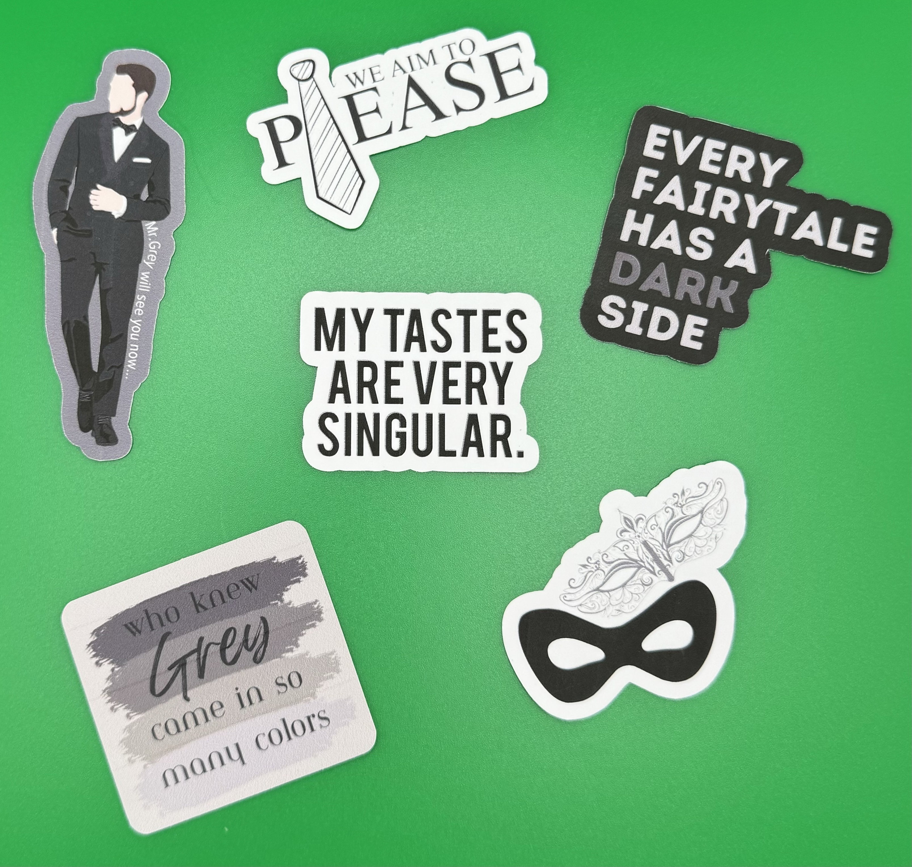 Fifty Shades of Grey Movie Sticker Pack - Etsy