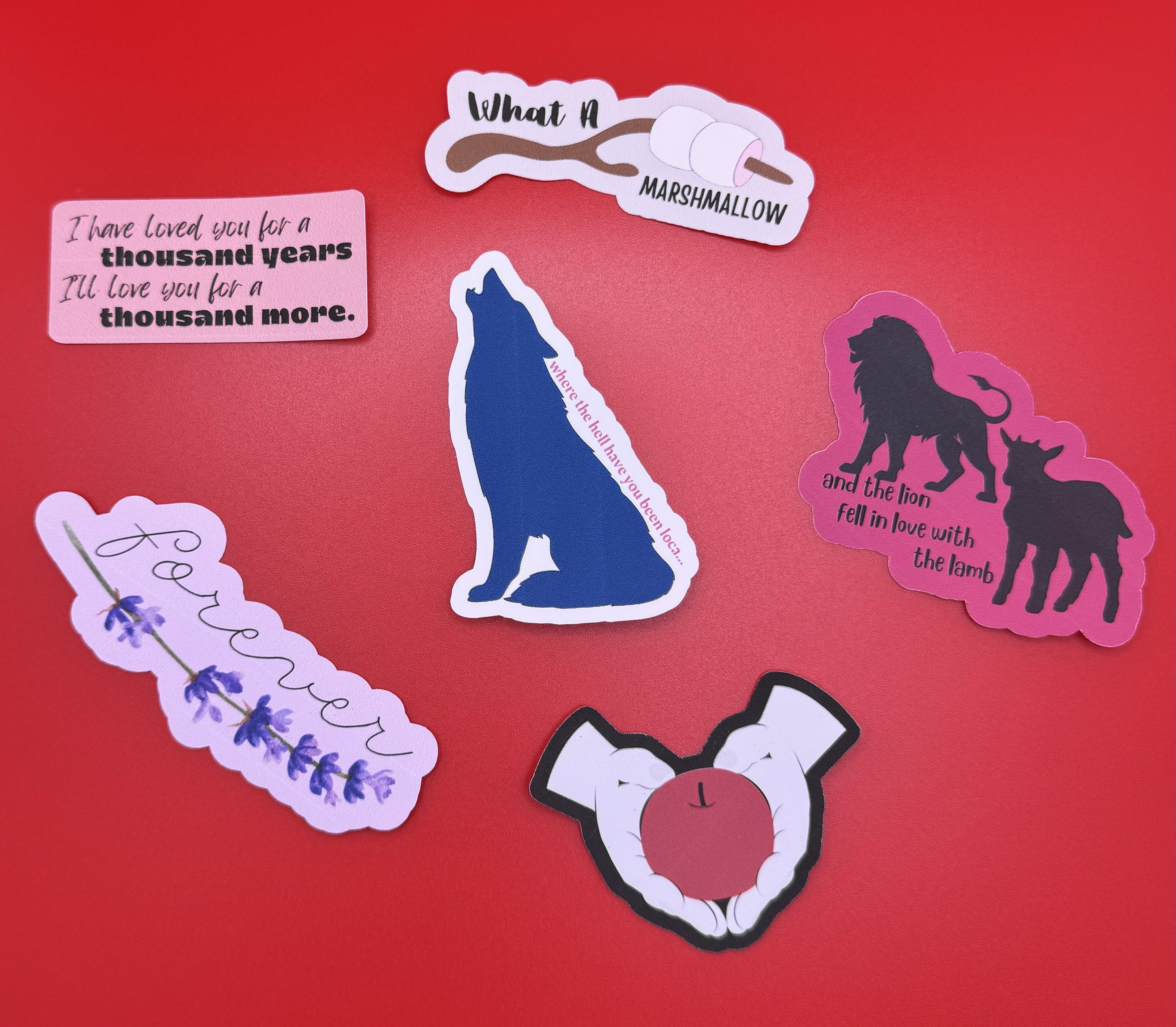 Twilight Movie Sticker Pack - Etsy