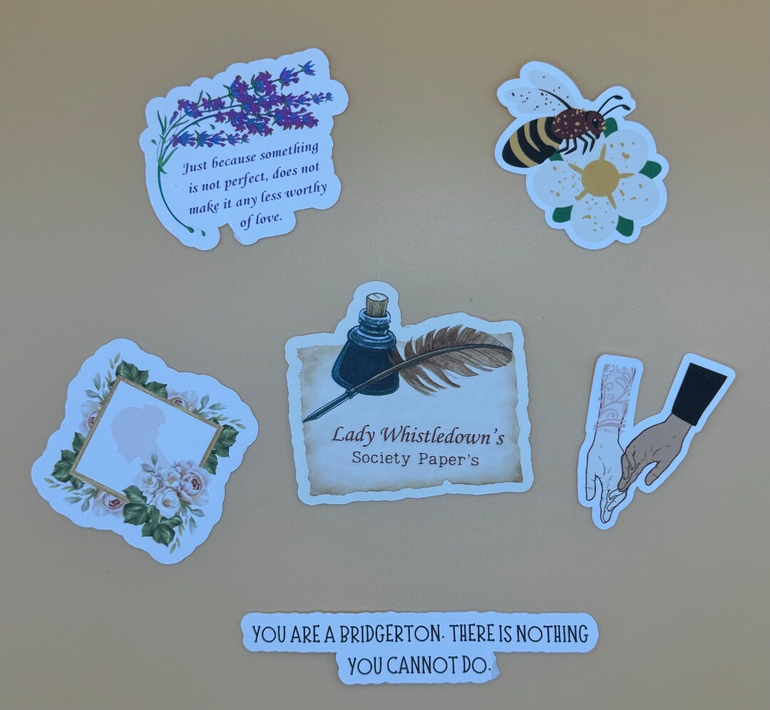 Bridgerton Sticker Pack - Etsy