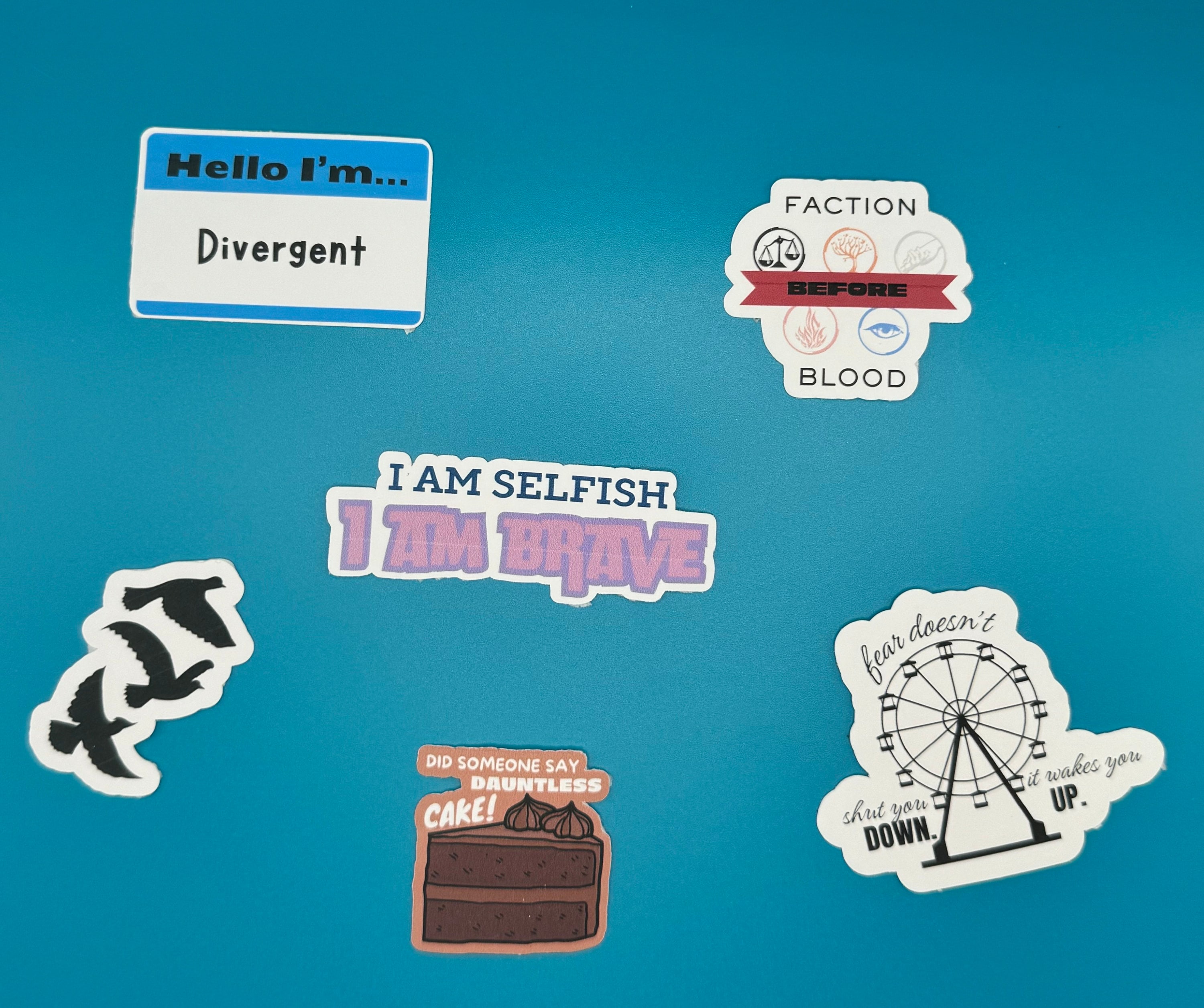 Divergent Sticker Pack - Etsy
