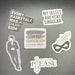 Fifty Shades of Grey Movie Sticker Pack - Etsy