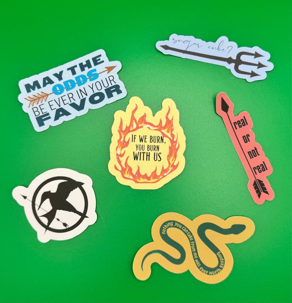 Hunger Games Sticker Pack - Etsy