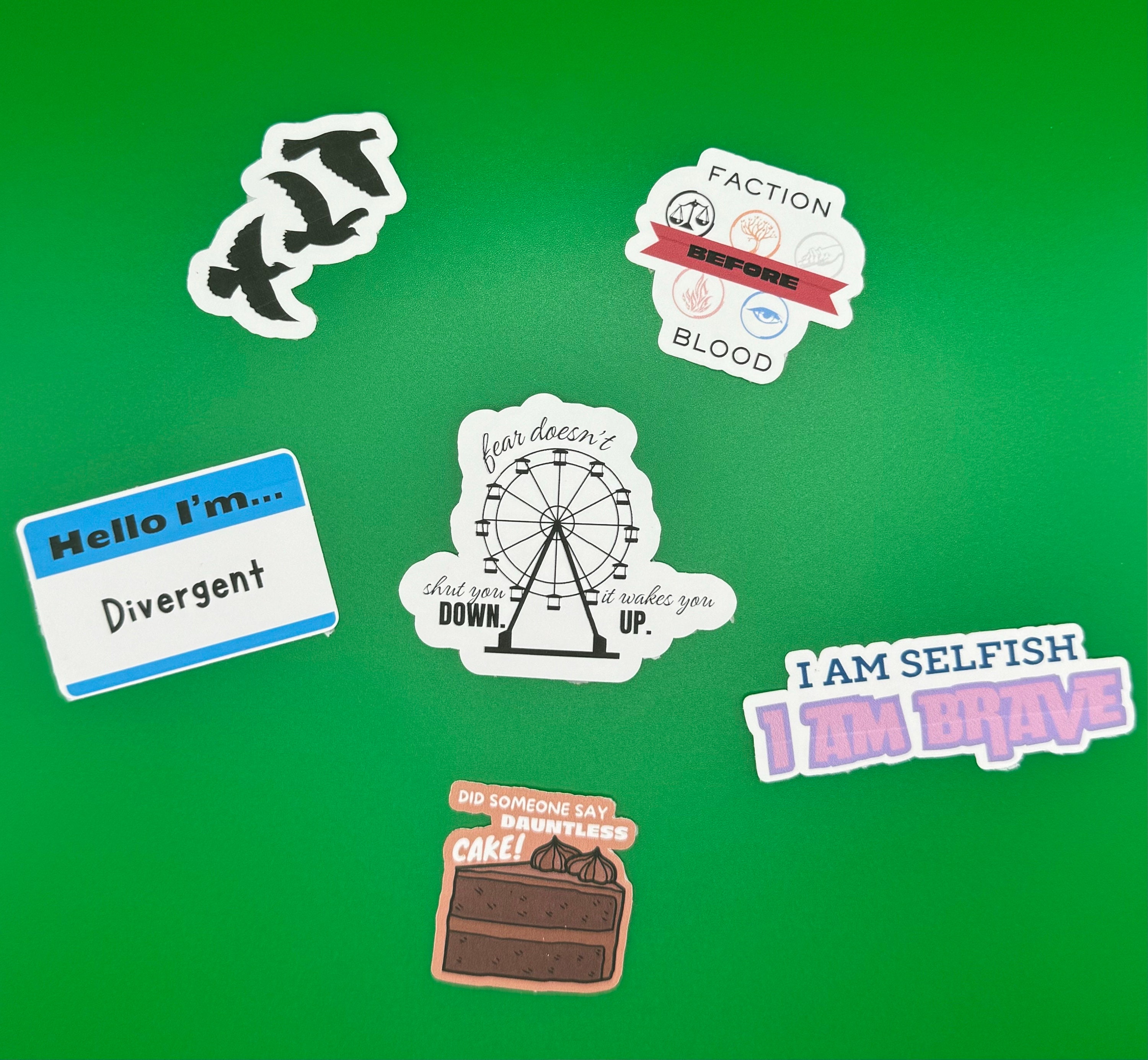 Divergent Sticker Pack - Etsy