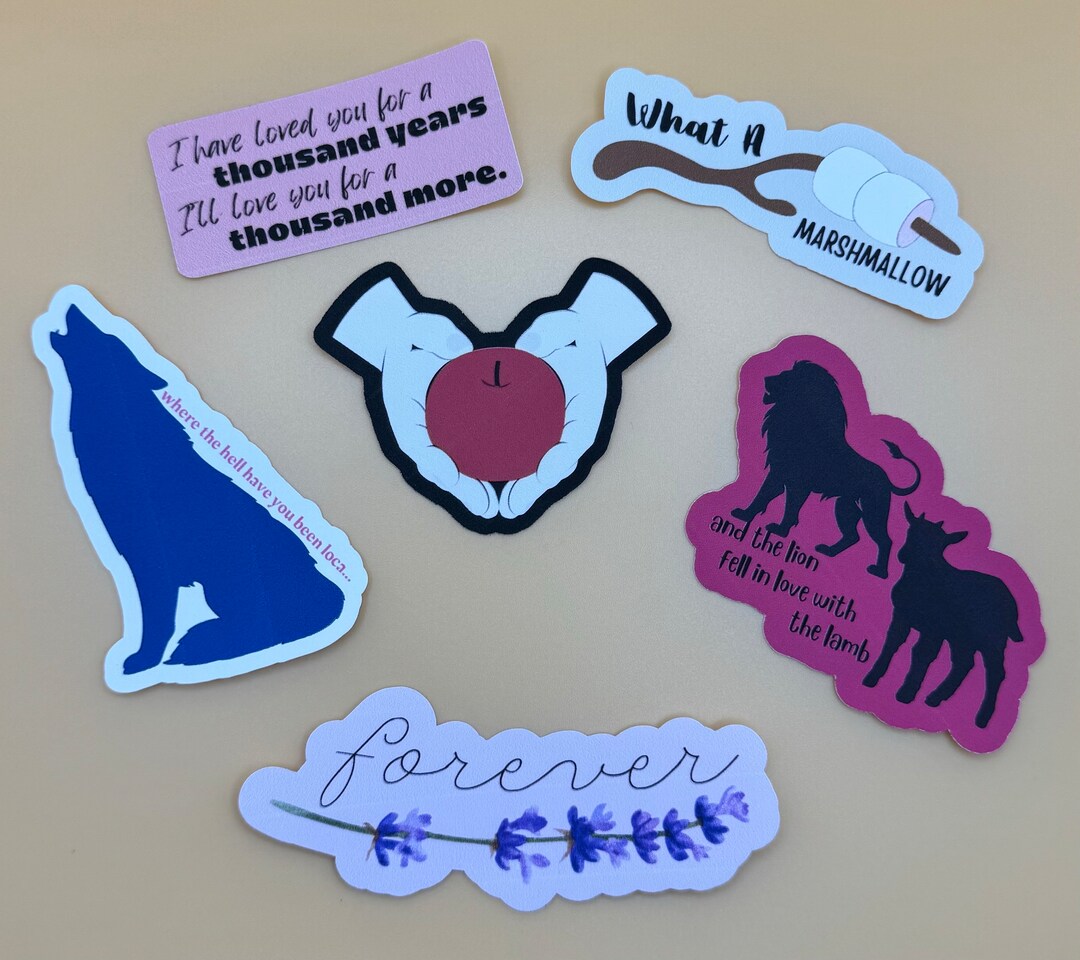 Twilight Movie Sticker Pack - Etsy