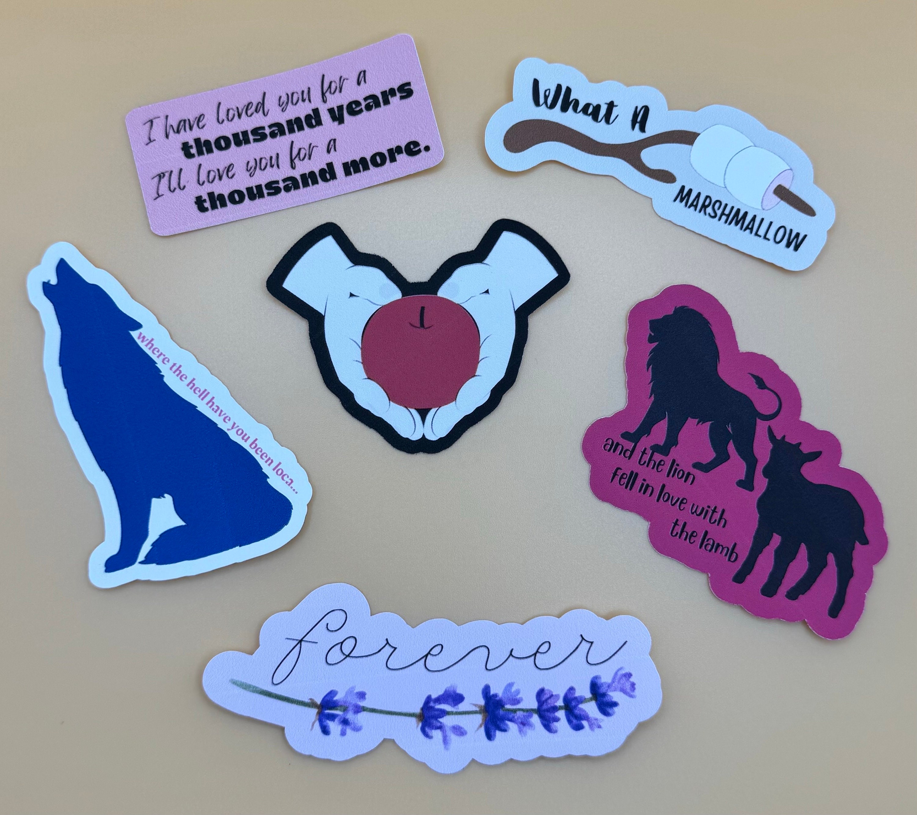 Twilight Movie Sticker Pack - Etsy