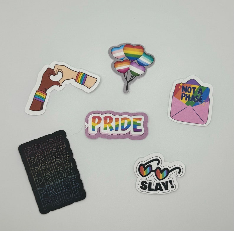 LGBTQIA Pride Sticker Pack - Etsy