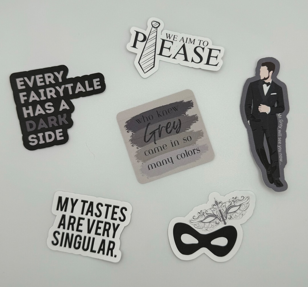 Fifty Shades of Grey Movie Sticker Pack - Etsy