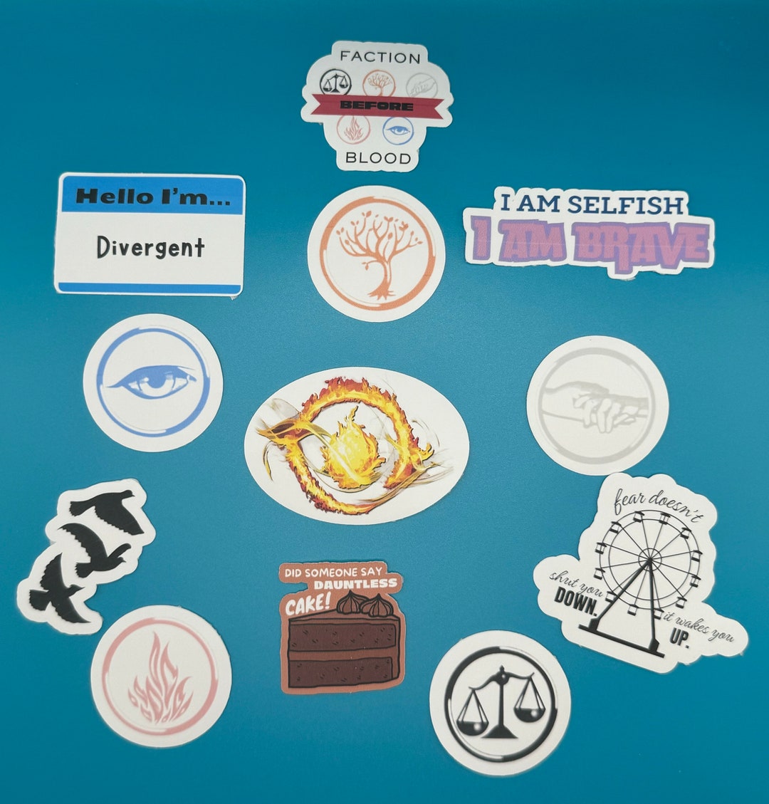 Divergent Sticker Pack - Etsy