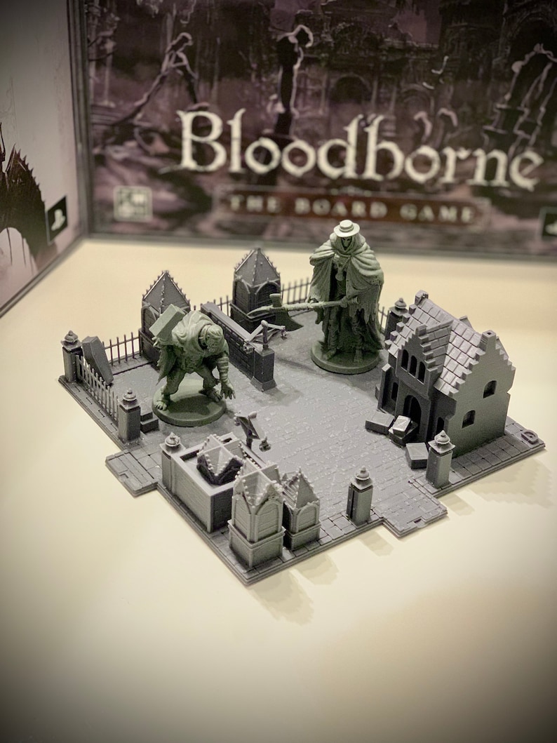 Bloodborne: the Board Game 3D Board Tiles (whole Set; Complete Order of ...