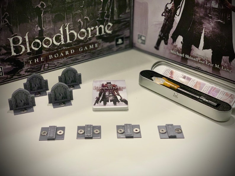 Bloodborne: the Board Game 3D Board Tiles (whole Set; Complete Order of ...