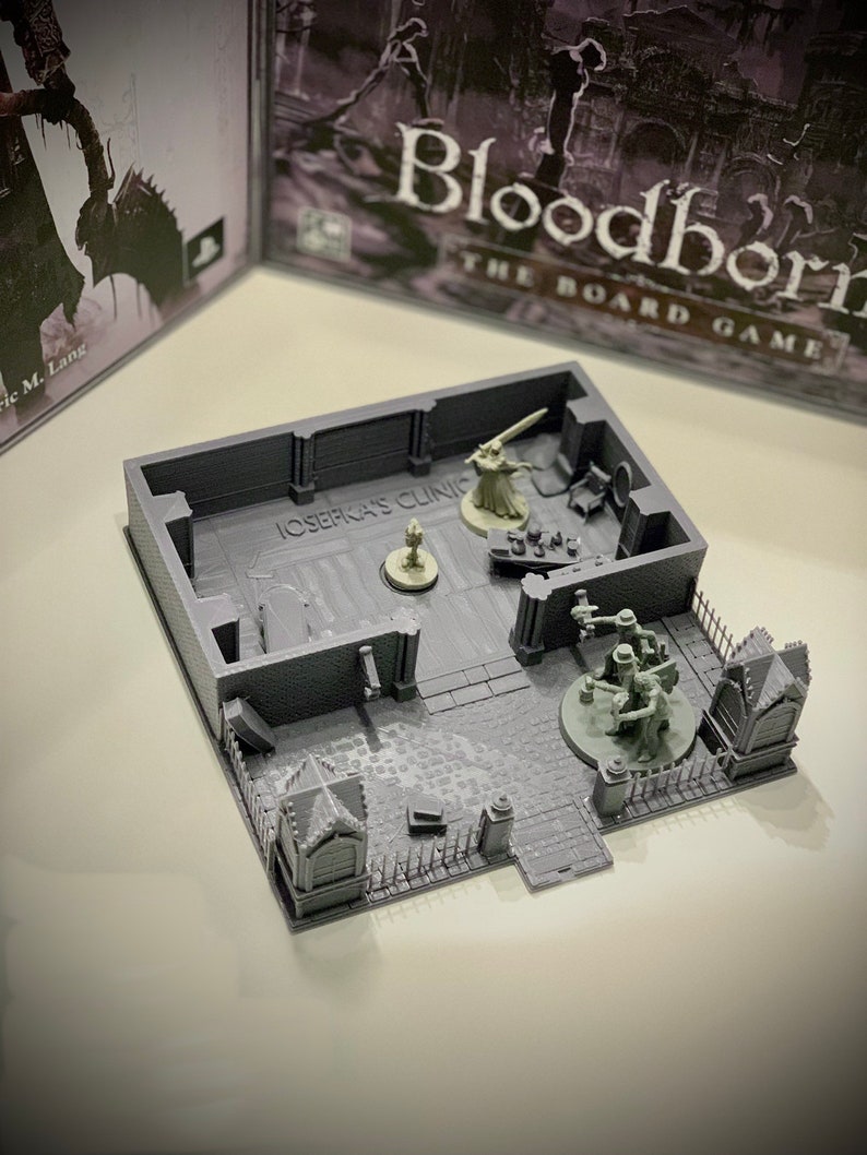 Bloodborne: the Board Game 3D Board Tiles (whole Set; Complete Order of ...