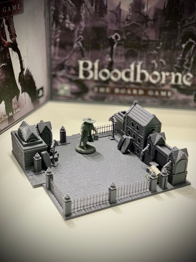 Bloodborne: the Board Game 3D Board Tiles (whole Set; Complete Order of ...