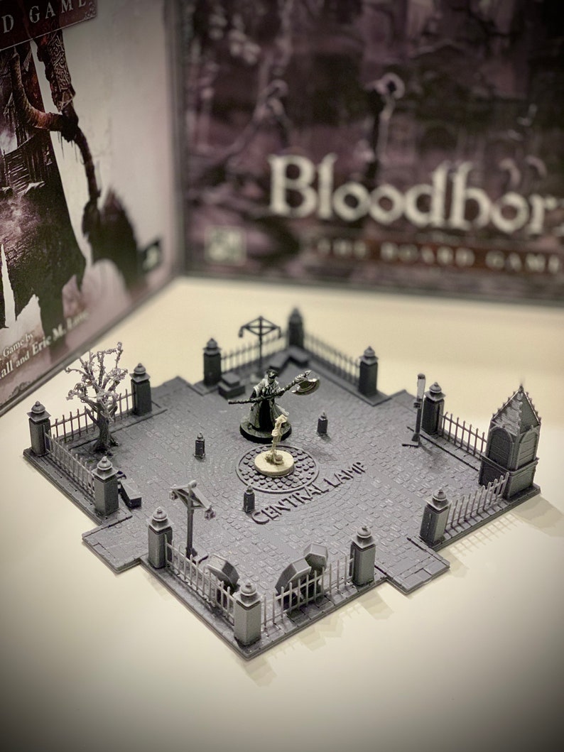 Bloodborne: the Board Game 3D Board Tiles (whole Set; Complete Order of ...
