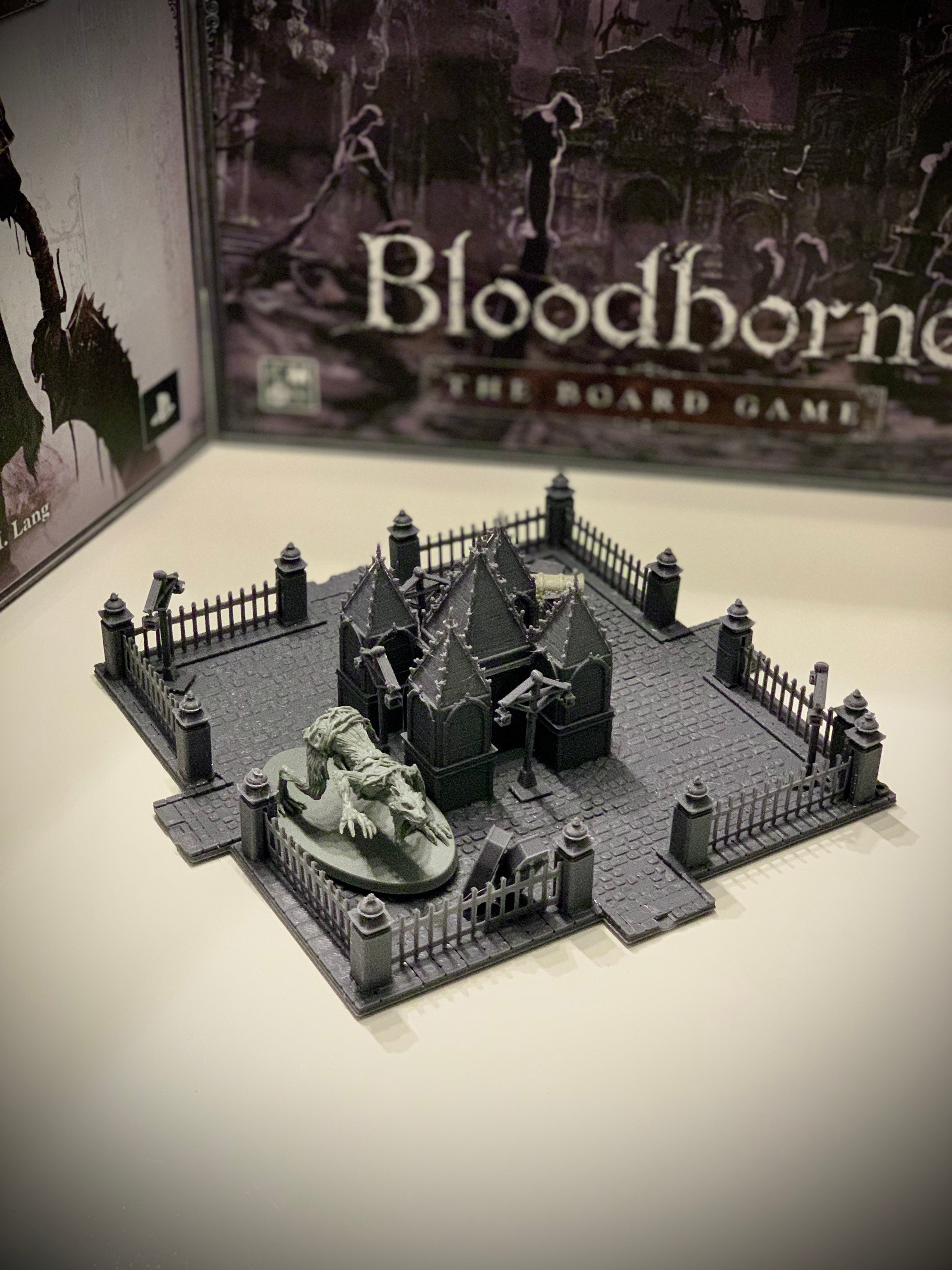 Bloodborne: the Board Game 3D Board Tiles whole Set Complete Order of ...