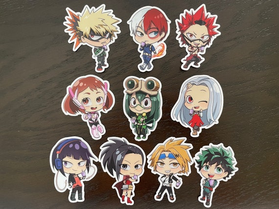 My Hero Academia Decal Preorders Bakugo Todoroki Deku My Duck Academia ...