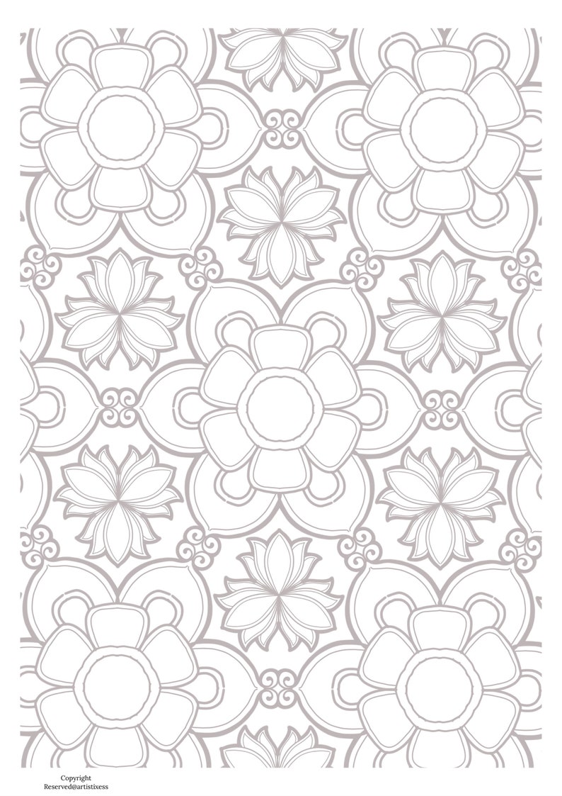 Traceable Mandala Layouts - Etsy