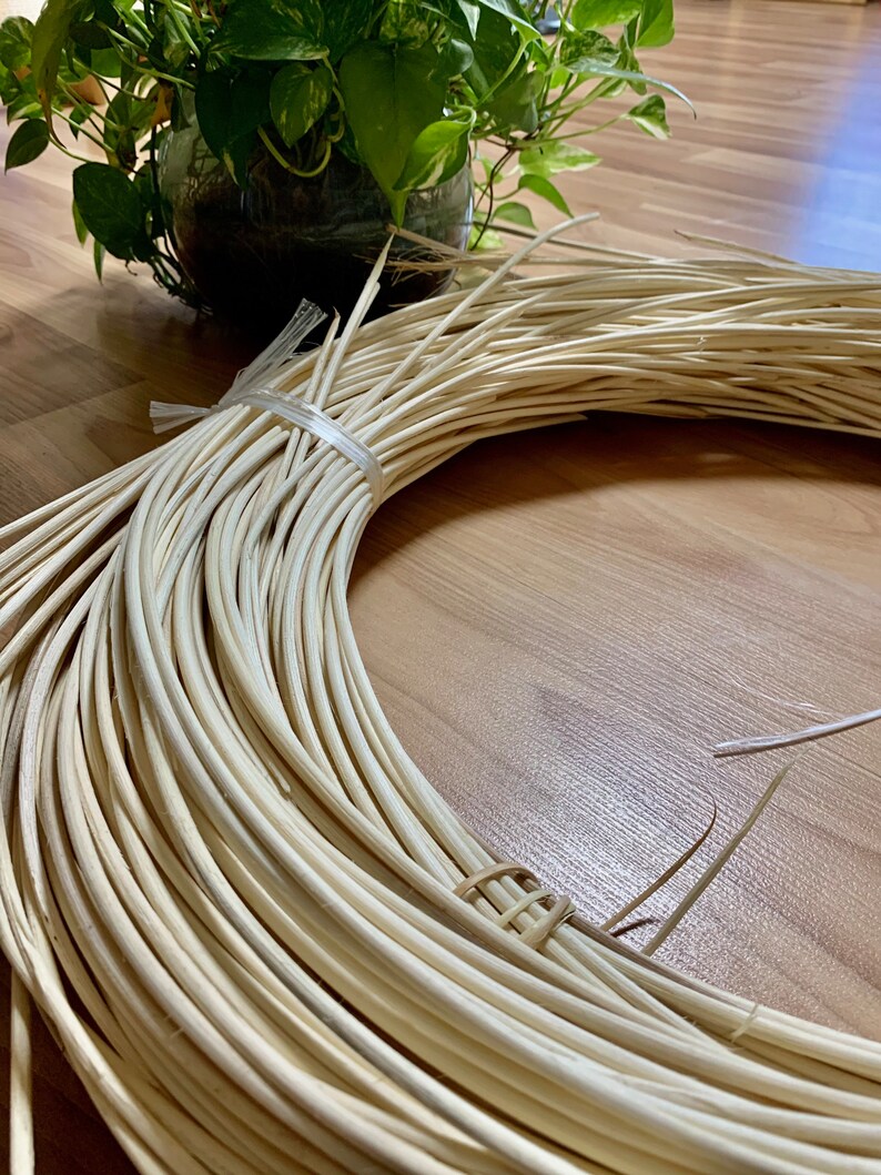 Rattan Spline/ Natural Rattan Core/ 4mm for Repair Chair/ - Etsy