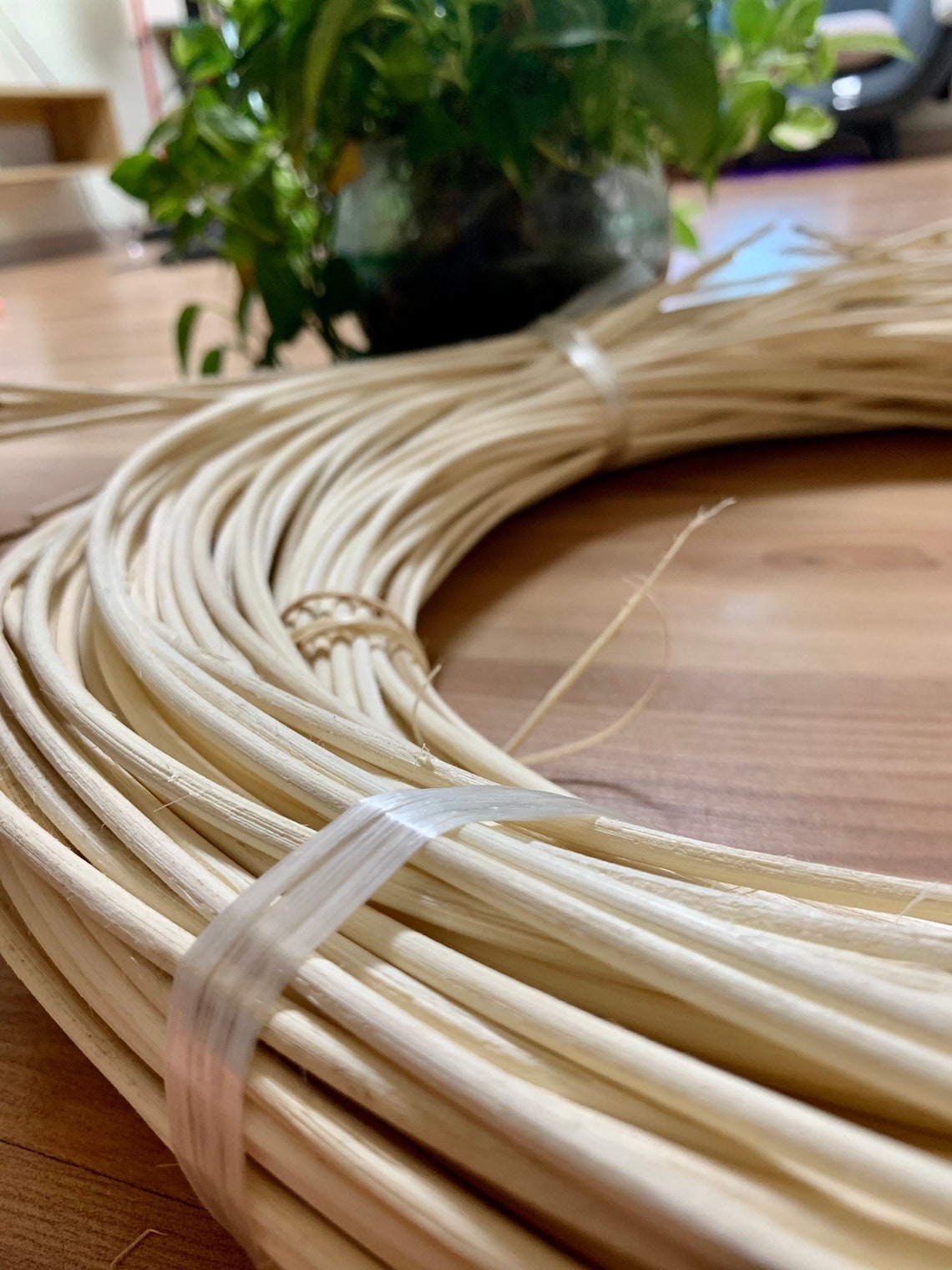 Rattan Spline/ Natural Rattan Core/ 4mm for Repair Chair/ - Etsy