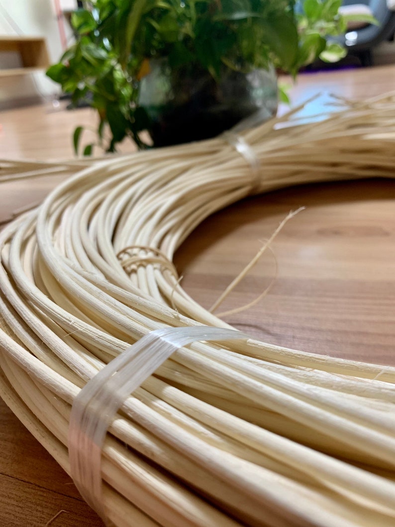 Rattan Spline/ Natural Rattan Core/ 4mm for Repair Chair/ - Etsy