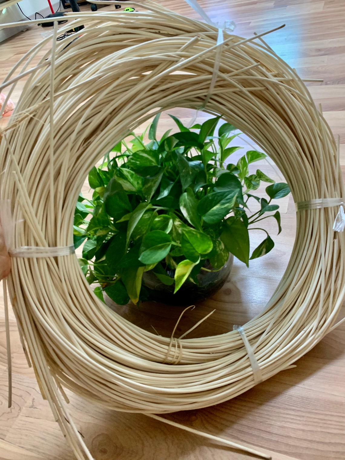 Rattan Spline/ Natural Rattan Core/ 4mm for Repair Chair/ - Etsy